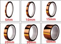 China High Performance 50μm Polyimide Film Tape with Silicone Adhesive for Industrial Protection for sale