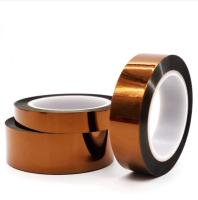 China 50 Micron Polyimide Tape with Silicone Adhesive for High Temperature Electrical Insulation for sale