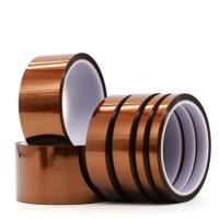 China 50 Micron Polyimide Tape with Silicone Adhesive for High Temperature Electrical Insulation for sale