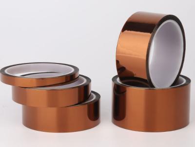 China 50μm Polyimide PI Tape with Silicone Adhesive, High Temperature Resistant up to 260°C for sale