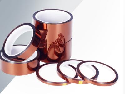 China Kapton Polyimide Tape with Silicone Adhesive 50 Micron Thickness Ideal for PCB Masking SMT and High Temperature Processing for sale