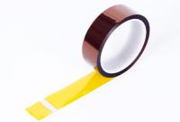 China Kapton Polyimide Tape with Silicone Adhesive 50 Micron Thickness Ideal for PCB Masking SMT and High Temperature Processing for sale