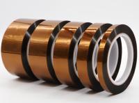 China 50 Micron Kapton Polyimide Tape with Silicone Adhesive for Industrial Heat Resistant Electrical Insulation and Thermal Protection Applications for sale