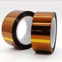 China 50 Micron Kapton Polyimide Tape with Silicone Adhesive for Industrial Heat Resistant Electrical Insulation and Thermal Protection Applications for sale