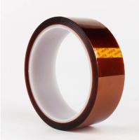 China Kapton Polyimide Tape with Silicone Adhesive 50 Micron Thickness for Circuit Board Electrical and Thermal Protection for sale