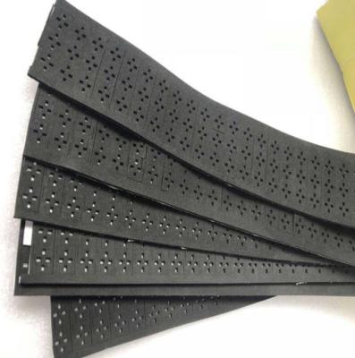 China Flame Retardant Die Cut PU Foam Buffer for Electronic Components Protection for sale