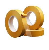 China Ultra Thin Double Sided Adhesive Tape Made from Transparent PET for Heat Resistant Industrial Bonding and Surface Fixing for sale