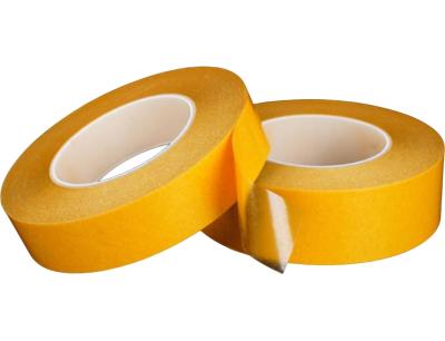 China Ultra Thin Double Sided Adhesive Tape Made from Transparent PET for Heat Resistant Industrial Bonding and Surface Fixing for sale