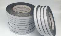 China Black Double Sided Tissue Tape, High Viscosity Rubber Adhesive Tape for Architectural Decoration for sale