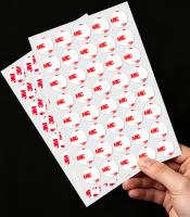 China 3M 55236 Double Sided Adhesive Dots, Wholesale Die Cut Mounting Tape, Easy Tear No Residue for sale