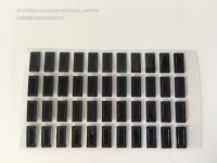 China Black Die Cutting Cellular Urethane Foam SS-24P 1.0mm Gasket PU Foam for sale