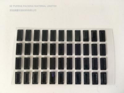 China Black Die Cutting Cellular Urethane Foam SS-24P 1.0mm Gasket PU Foam for sale