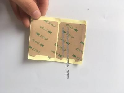China Yellow 55m Polyester 0.17mm 3M Double Sided Foam Tape for sale
