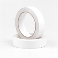 China Hot Melt 50um Transparent Double Sided Adhesive Tape White Color for sale