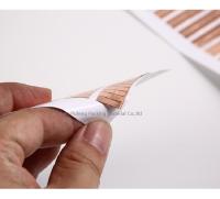 China Copper foil tape 20~120μm thick for electronic shielding conductive adhesive tape for sale