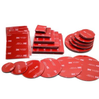 China Double Sided Acrylic Die Cut Adhesive Tape 3M Slitting Waterproof for sale