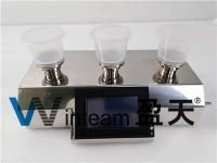 China Chemical Glass Vacuum Filter 300ml Glass Funnel Valve Color Touch Screen Display for sale