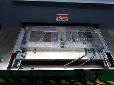 China Car Plate Roller Coating Machine, Registration Plate Making Machine Qr Code Reader for sale