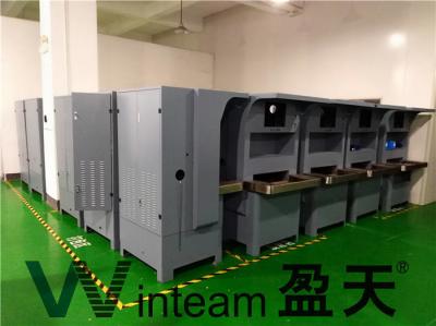 China Semi Automatic Number Plate Embossing Machine Anti UV Custom Logo Printing for sale