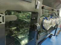 China Laminar Flow Pvc Sterility Test Isolator With 4 Gloves For Laboratory Isolation System for sale