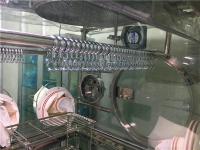 China Laminar Flow Pvc Compounding Aseptic Isolator With 4 Gloves , Easy Operation for sale