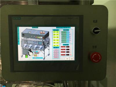 China Laminar Flow Pvc Compounding Aseptic Isolator With 4 Gloves , Easy Operation for sale