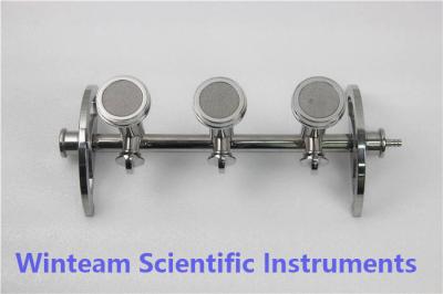 China 0.22μM Membrance Sterility Testing Unit , 3 Filter Vacuum Filtration Equipment for sale