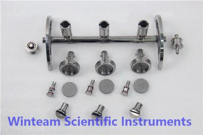 China 3 Head Vacuum Filter Manifold / Filtration Manifold 47mm For Pharmaceutical for sale