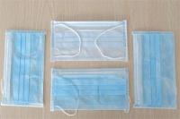 China Three Ply Non - Woven N95 Face Mask Surgical Disposable Hypoallergenic High Filtration for sale