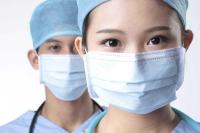 China White Disposable Surgical Non Woven Fabric Mask To Prevent Flu With Longlife for sale