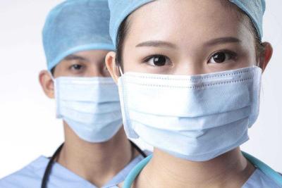 China White Disposable Surgical Non Woven Fabric Mask To Prevent Flu With Longlife for sale