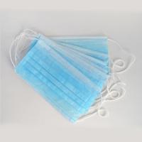 China Non Woven Blue Disposable Surgical Masks For Health Care , Eco Friendly for sale