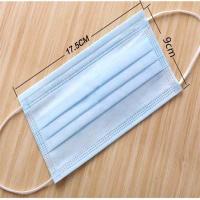 China Breathable Hospital Face Disposable Surgical Masks , Non Woven Mask CE Certified for sale