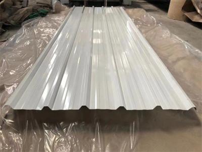 China 1050mm Colour Coated Roofing Sheet Corrugated Steel Sheet Standard ASTM for sale