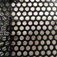 China 0.5mm Hot Dipped GI / GL Perforated Sheet Silver For Construction SGCC for sale