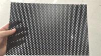China 0.8mm Aluminum Perforated Sheet/ AA1060, AA1100, AA3003 Black & White for sale