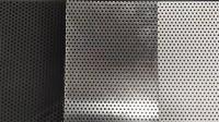 China 0.8mm Aluminum Perforated Sheet/ AA1060, AA1100, AA3003 Black & White for sale