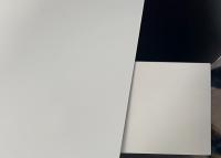 China 0.38mm Prepainted Galvalume Steel SGCC / G550 / DX51D+AZ White & Black for sale