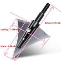 China 125 Grain Right Bevel Broadhead Hunting Arrow Broadheads Archery Tip for sale