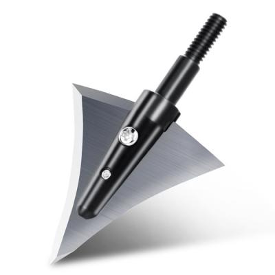 China 125 Grain Right Bevel Broadhead Hunting Arrow Broadheads Archery Tip for sale