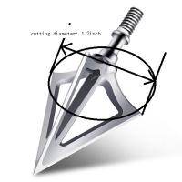 China 3 Blade 100grain Archery Hunting Broadheads Fishing Crossbolt for sale