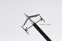 China Mechanical 2blade Archery Broadhead Fieldpoint Bow for Bowfishing for sale