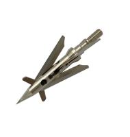 China 125 Grain 4blade Field Point Arrow Tips Expandable Broadheads for sale