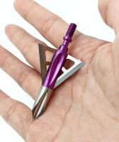 China 420J2 Blade 100grain Fixed Archery Broadhead Field Points for Hunting for sale