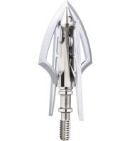 China 100 Grain Stainless 3 Blade Mechanical Broadheads For Crossbow for sale