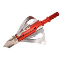 China ODM Red Spintite Crimson Talon Archery Broadhead Tip 100grain 3blade for sale