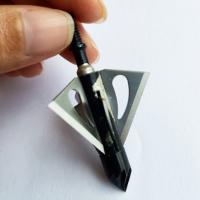 China Spintite Crimson 100 Grain Expandable Broadheads And Field Points 3blade for sale