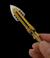 China Carbon Steel Bow Hunting Archery Broadhead 100 Grain 3 Blade Mechanical Expandable for sale