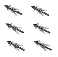 China Mechanical Archery Hunting Expandable Broadheads 100 Grain 4 Blade for sale