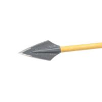 China Fixed 2 Blade Broadheads 125 Grain Welding Head For Wood Arrow Archery for sale